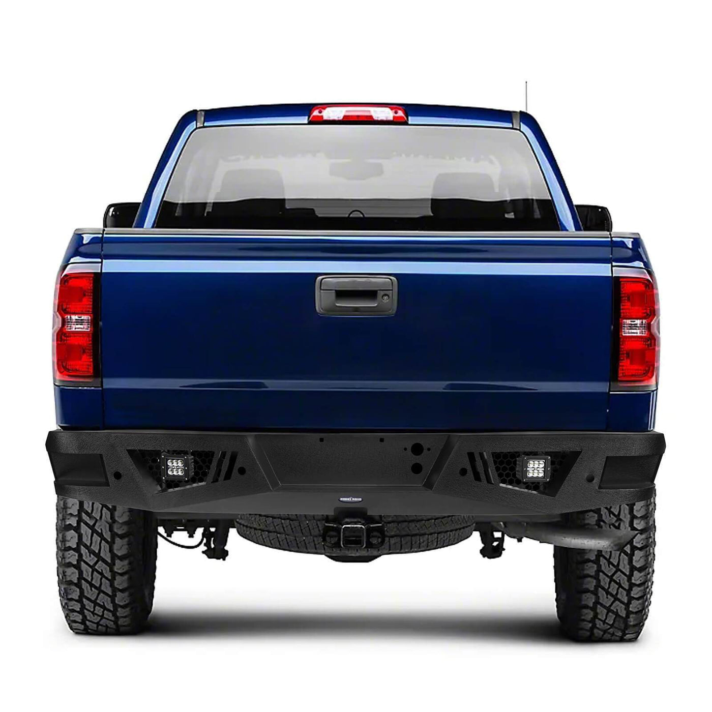 Chevrolet Silverado Rear Bumper for 2007-2018 Chevy Silverado 1500 - u ...