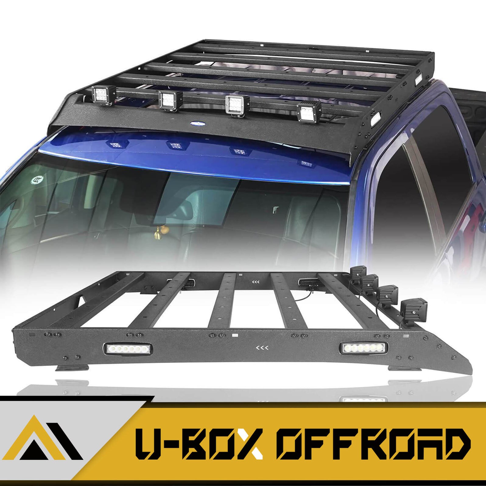 Dodge Ram Top Roof Rack Cargo Carrier for 2009-2018 Dodge Ram Crew Cab ...