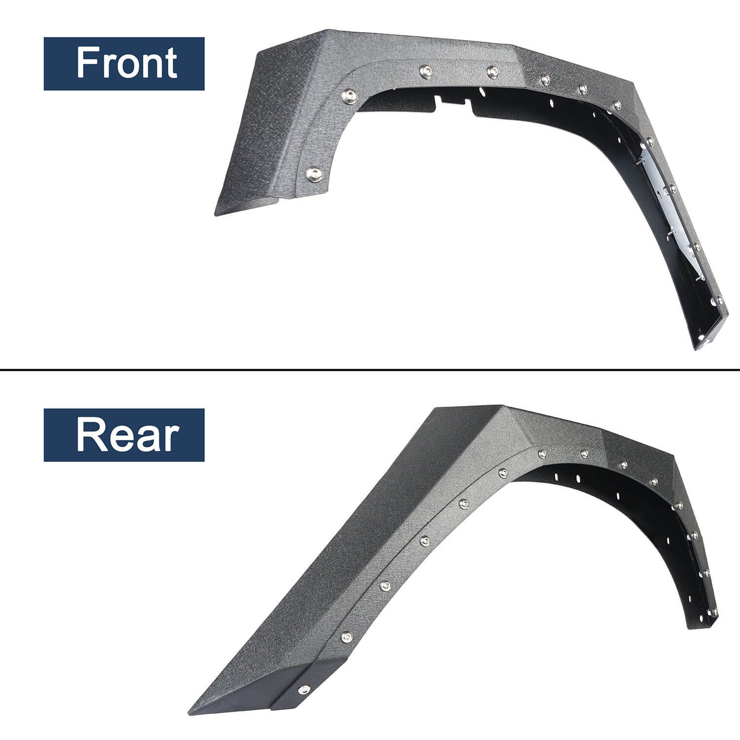 Jeep JK Armour Fender Flares & Body Armor Cladding for 2007-2018 Jeep ...